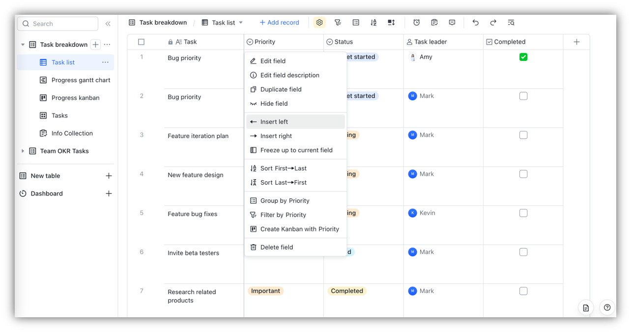Use link fields in Base